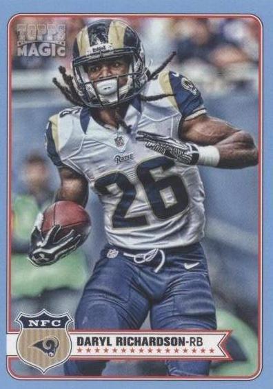 2012 Topps Magic - Daryl Richardson #56 Mini Blue (RC) for sale online | eBay