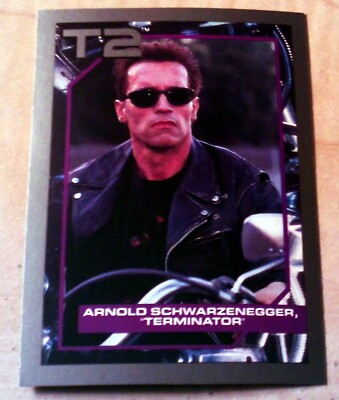 Impel Terminator 2 Card # 134 Arnold Schwarzenegger, "Terminator" | eBay