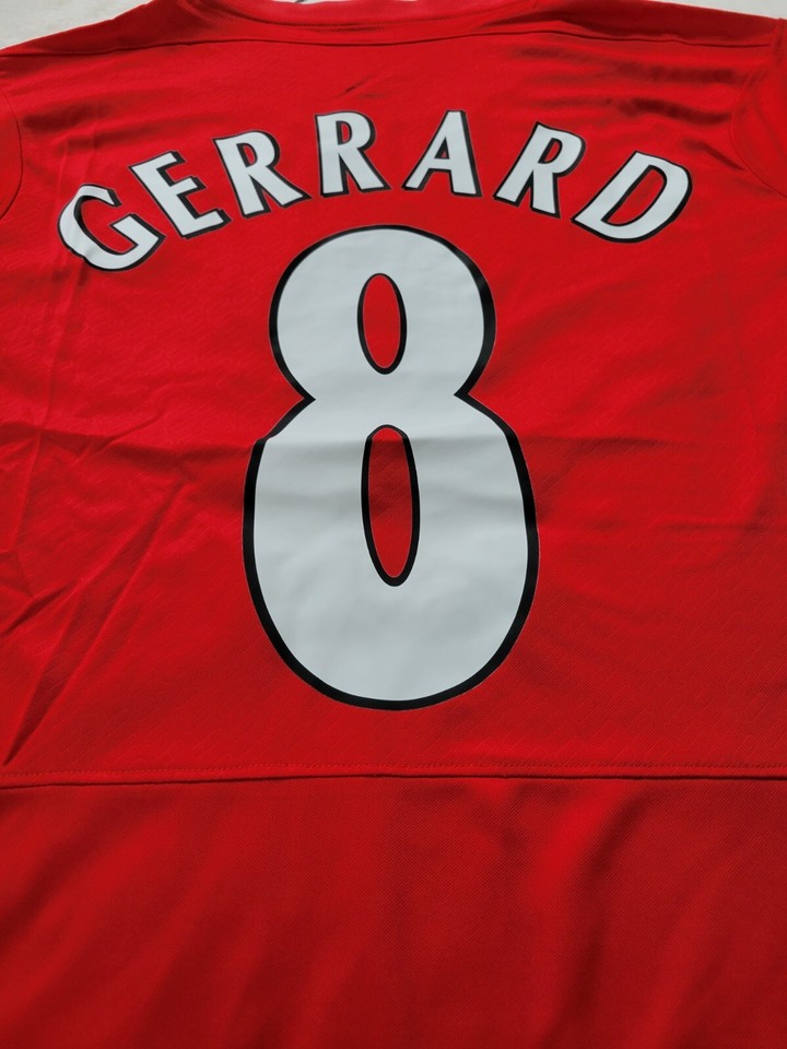 Steven Gerrard Liverpool Champions League 2005 Final Men's New Soccer ...