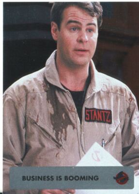 Cryptozoic Ghostbusters 2016 Parallel Foil Base Card #19 BUSINESS IS ...