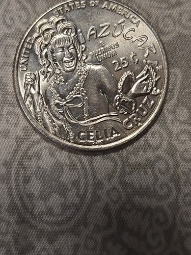 Celia Cruz 2024-P Mint American Women's Quarter Dollar Coin Azucar | eBay