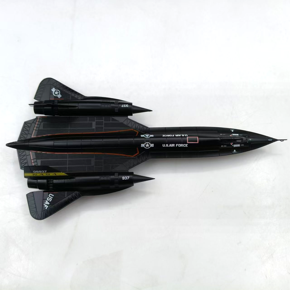 1:144 USA SR-71 Blackbird Alloy Diecast Model - Spy Plane Military ...