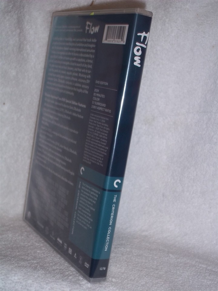 Flow (Blu-ray, 2025, CRITERION) NEW Gints Zilbalodis oscar winning ...