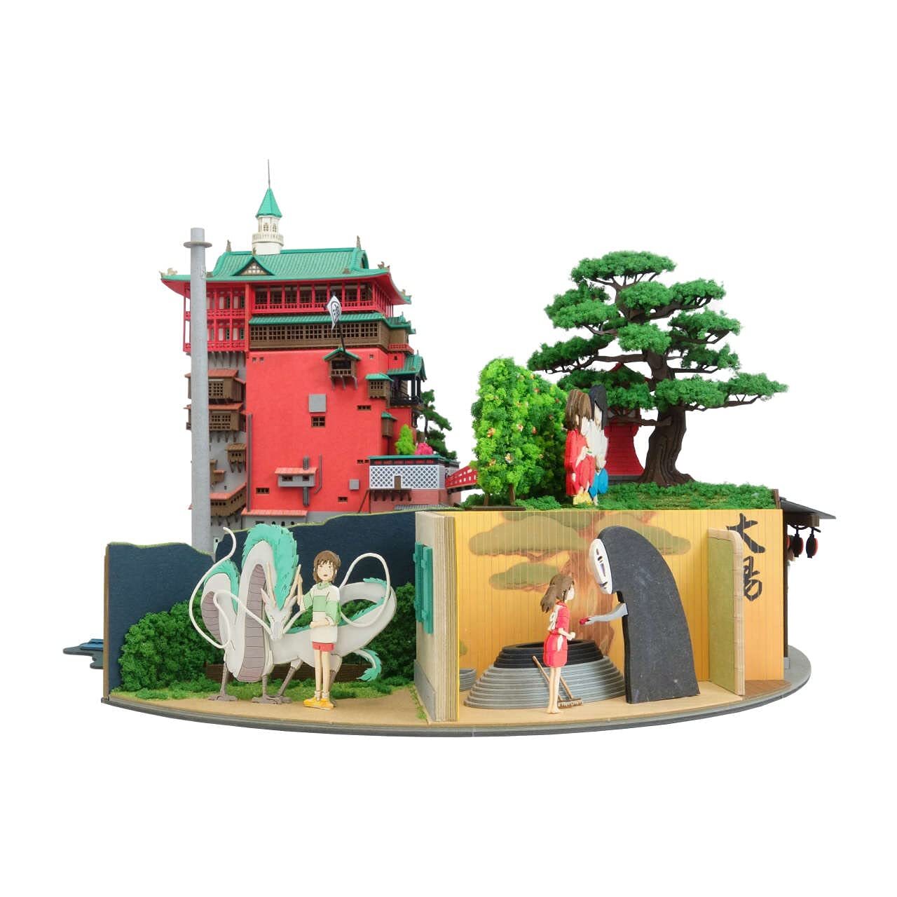 Sankei Spirited Away Diorama Paper Craft Assembly Paper Kit MK07-42 ...