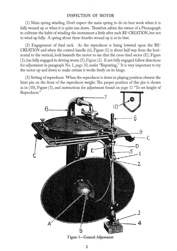 Edison Diamond Disc Motor Repair Manual for Diamond Disc and other ...