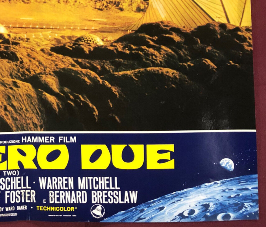 MOON ZERO TWO MOVIE POSTER ITALIAN 1969 JAMES OLSON CATHERINE SCHELL ...