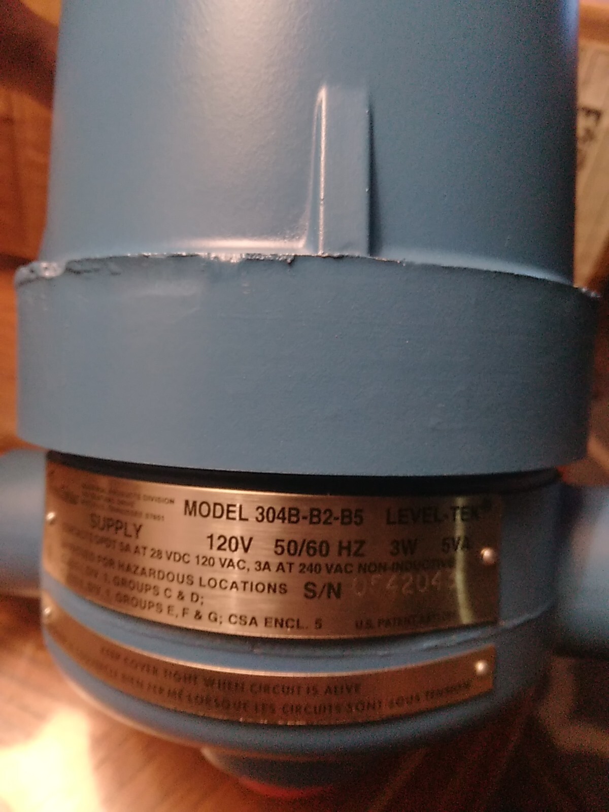 Robertshaw 120v Level-tek Level Control 304b-b2-b5 for sale online | eBay