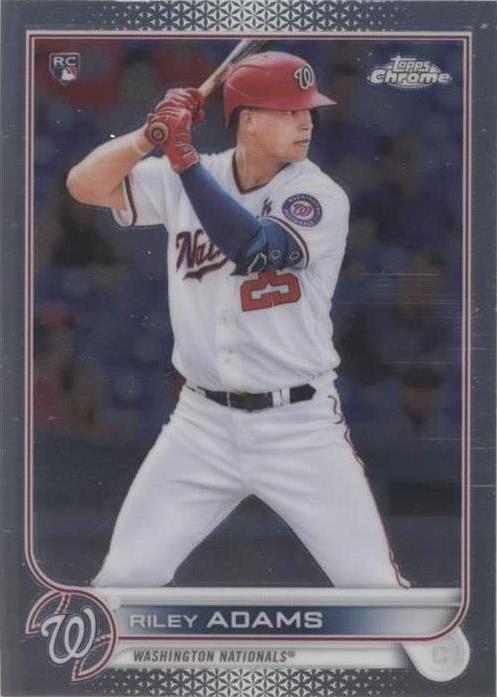 2022 Topps Chrome - Riley Adams #103 (RC) for sale online | eBay
