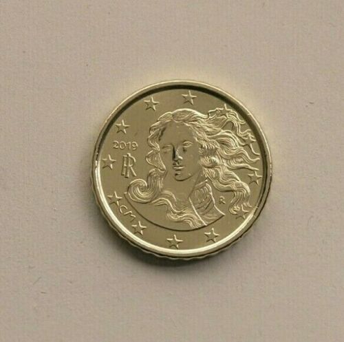Coin 10 Euro Cent Italy 2019 Nordic Gold The Birth Of Venus KM# 247 SPL ...