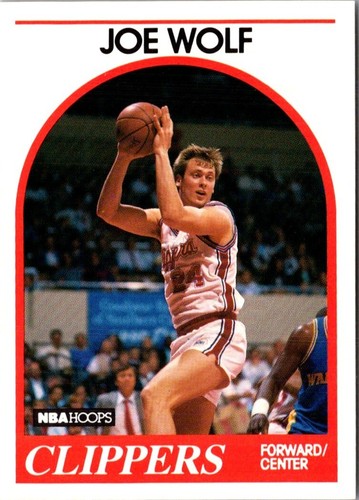 1989 Hoops Joe Wolf #173 Los Angeles Clippers Basketball Card | eBay