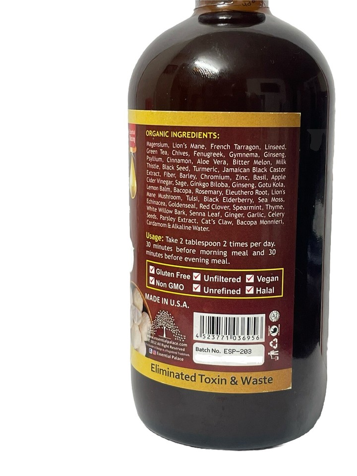 Organic Fibroid & Lupus Botanical Balance Care Tonic By Essential ...