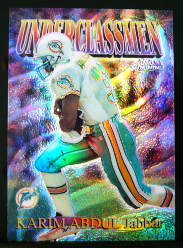 1997 Topps Chrome Underclassmen Refractor #U2 Karim Abdul-Jabbar ...