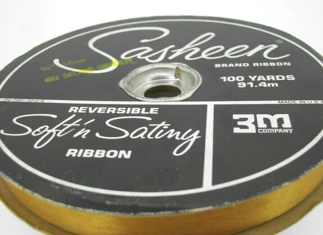 Sasheen 3M ribbon various colors 5/8" or 7/8" 100 yards roll | eBay