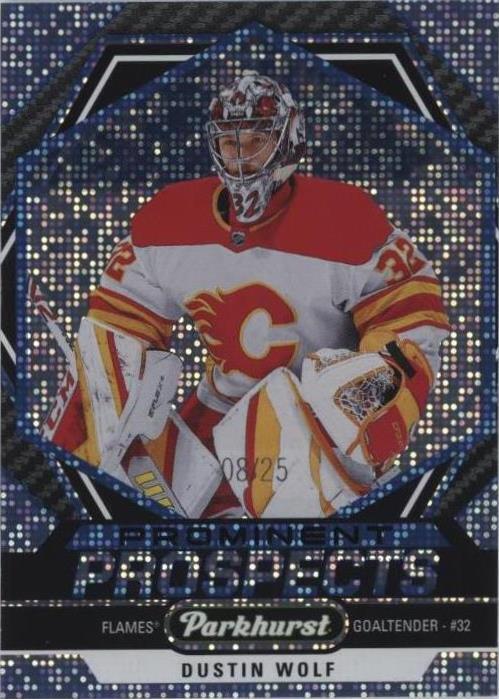 2023-24 Upper Deck Parkhurst - Prominent Prospects Dustin Wolf #PP-DW ...