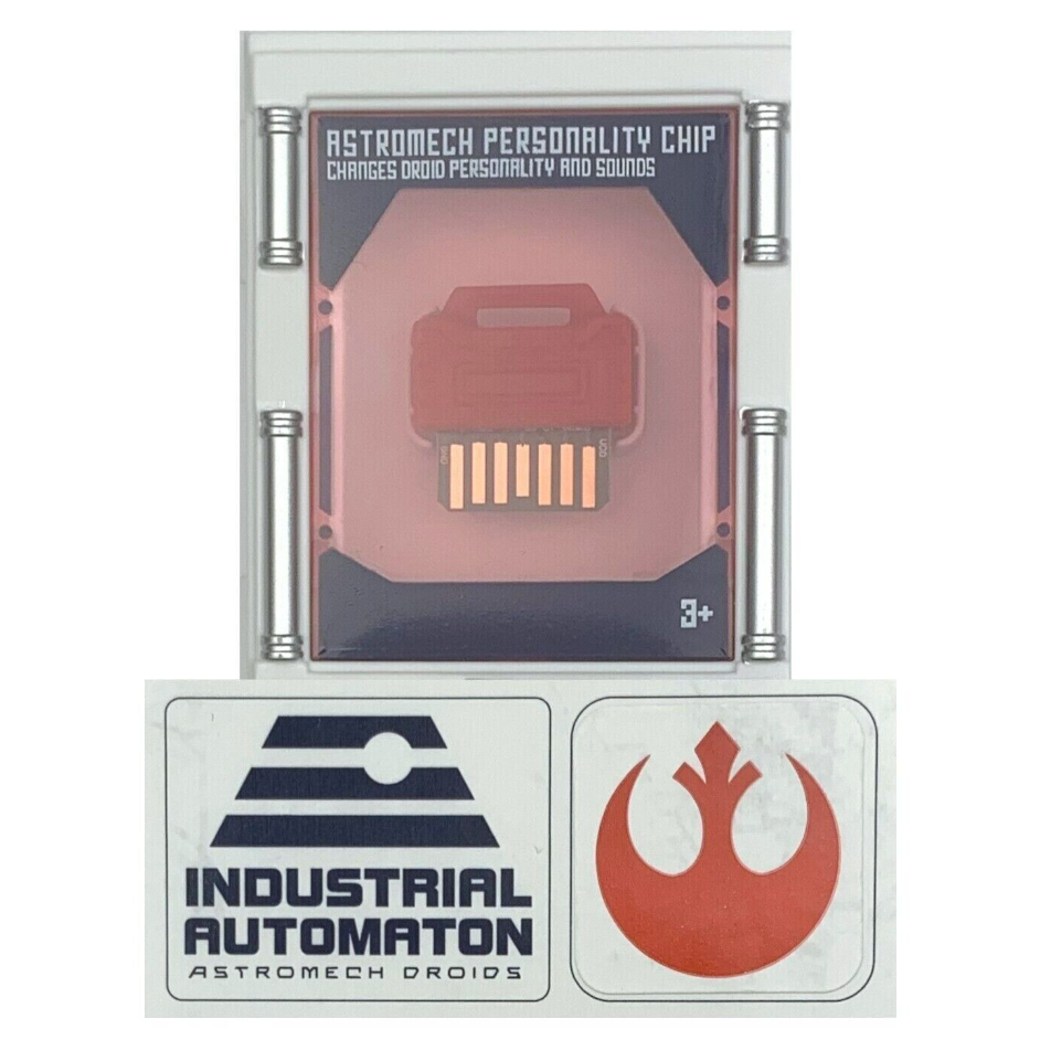 Droid Depot Personality Chip Red Resistance Disney Star Wars Galaxy's ...