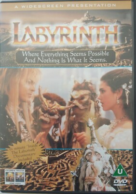 Labyrinth, DVD, Widescreen Presentation, Disc Perfect, Booklet | eBay ...