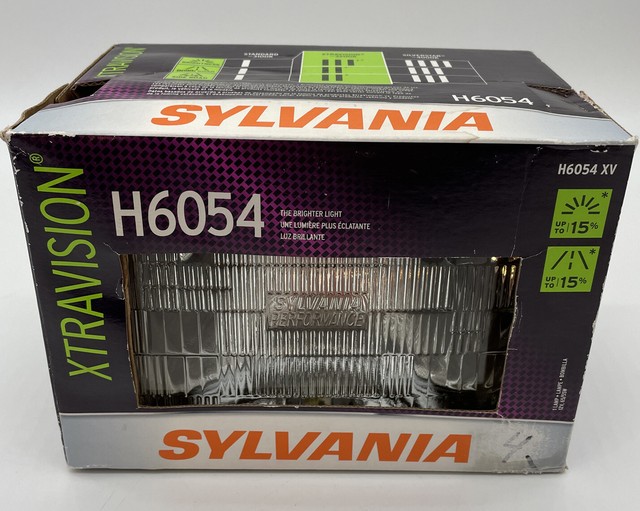 SYLVANIA H6054 XtraVision Halogen Beam Headlight 142x200 (1 Bulb) for ...