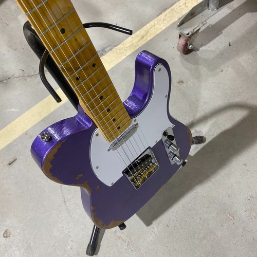 Hot Sale Relic Electric Guitar Maple Fretboard Alder Body Metallic ...