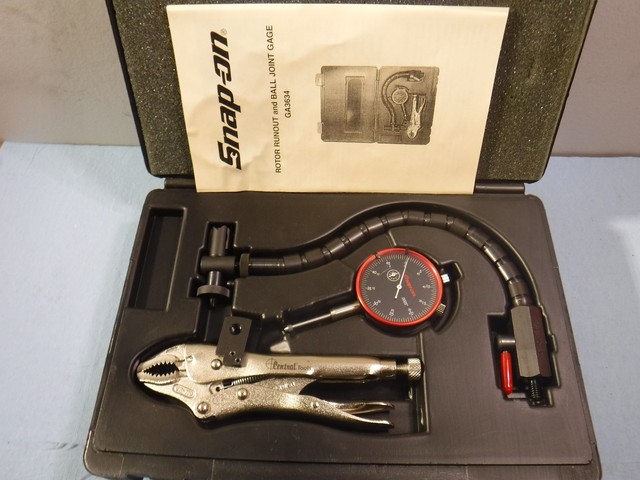 Snap-on GA3634 Ball Joint Dial Indicator & RUNOUT Gauge for sale online ...
