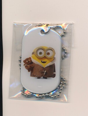 MINIONS THE MOVIE SINGLE REGULAR DOG TAG #10 FROM 2015 | eBay