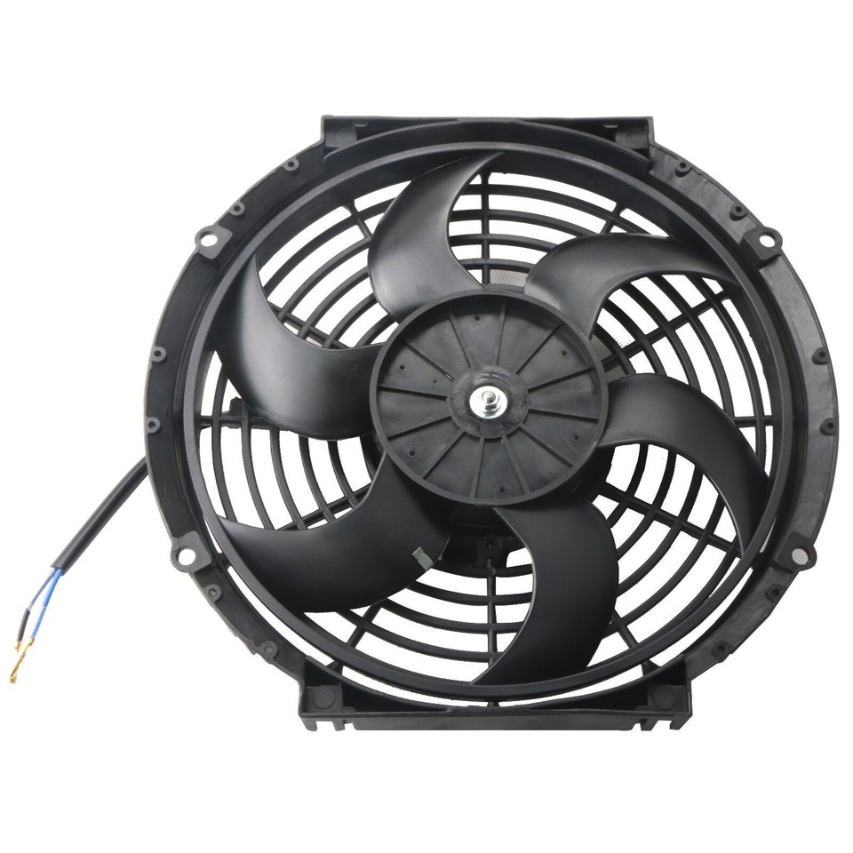 Pair(2) 10" Universal Slim Radiator Fan Push Pull Electric Radiator ...