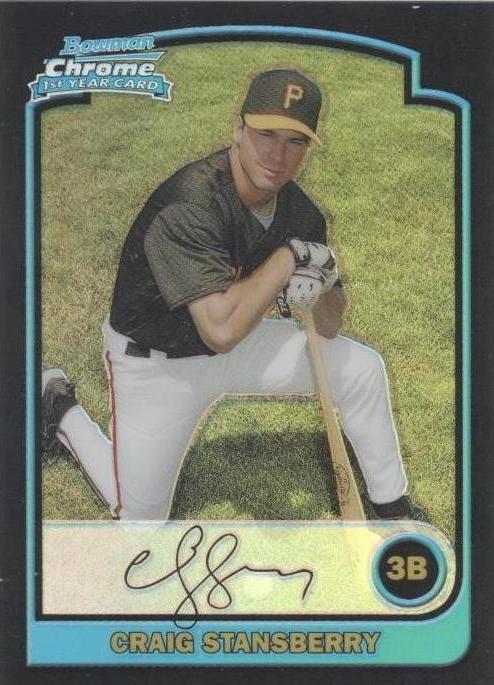 2003 Bowman Draft Picks & Prospects - Craig Stansberry #BDP42 Chrome ...