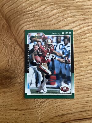 2000 Score #171 Jerry Rice 49ers GOAT HOF Invest #1 Receiver All Time ...
