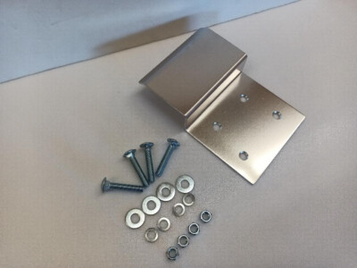 CodyCo Aluminum Motorcycle Loading Ramp End Plate Kit Top Fits 2" x 6 ...