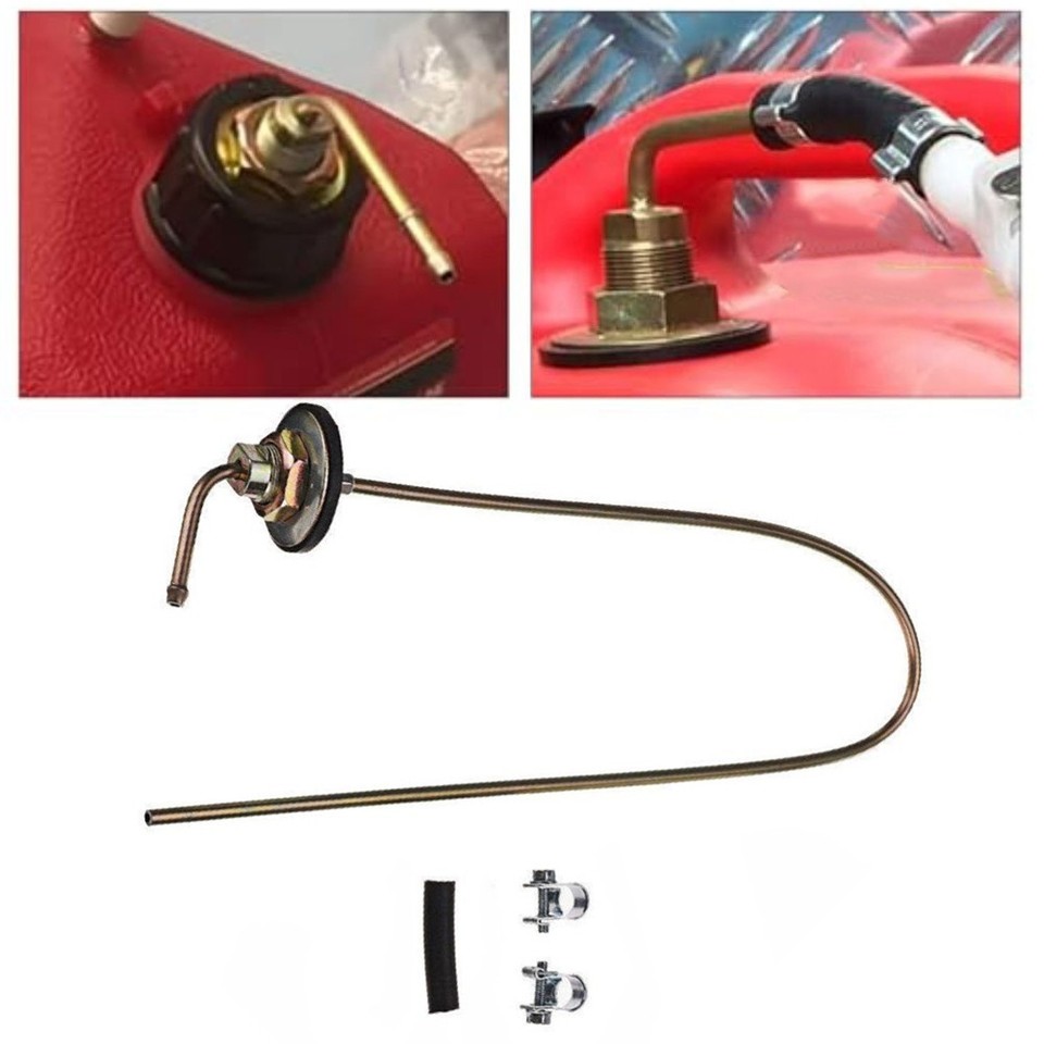 For HL182432HL90 Fuel Tank Riser Diesel Heater Pipe Stainless Steel ...