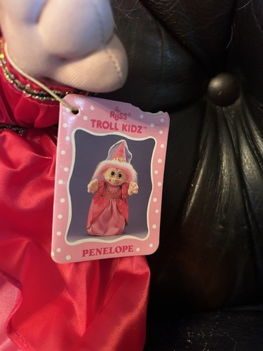 Vintage Russ Troll Kidz - Penelope - Pink Hair Princess New With Tags ...