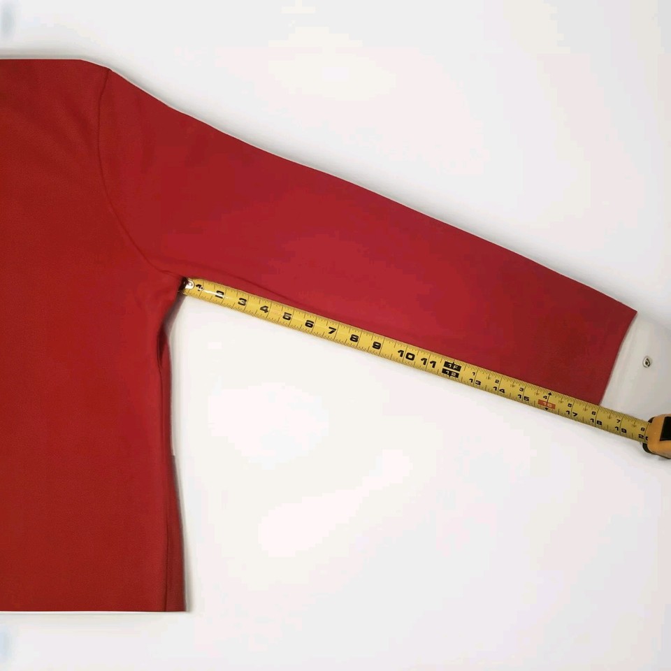 Nike Jordan Dri-fit Women's 1/4 Zip Long Sleeve Red Top DQ7917-657 Size ...