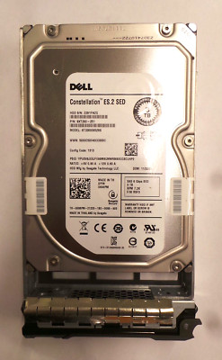 Dell 698PM 3.5 3TB SED SAS HDD Hard Drive F238F Tray 6Gb/s Seagate ...