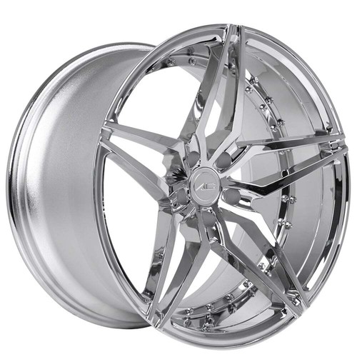 20" AC WHEELS AC01 CHROME EXTREME CONCAVE RIMS | eBay