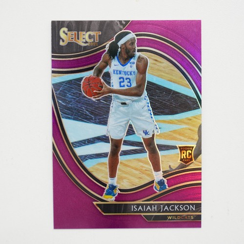 2021 Select ISAIAH JACKSON RC /49 Purple Kentucky Wildcats | eBay