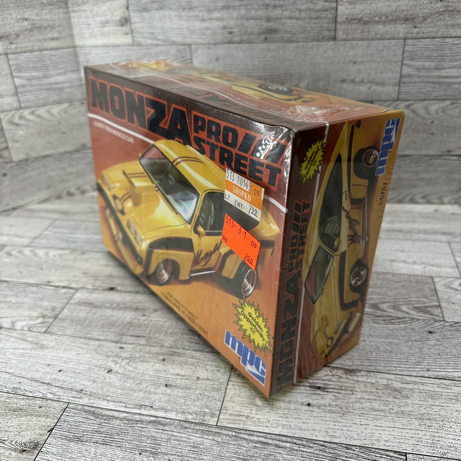 Vtg MPC 1984 Chevy Monza Pro Street Factory Sealed Model Kit 1:25 1 ...