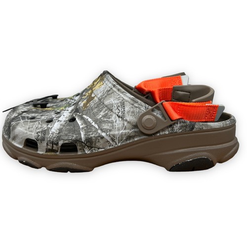 Crocs Realtree Edge All-Terrain Clog Size 12 Brown Walnut Grey Camo ...