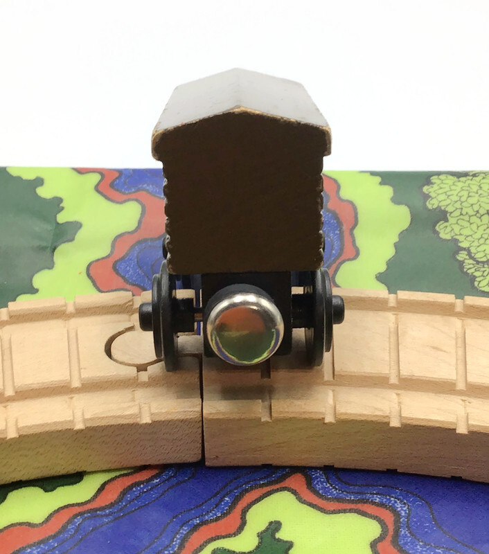 Thomas & Friends TROUBLESOME BRAKEVAN Truck 1st Ed. White Face Wooden ...