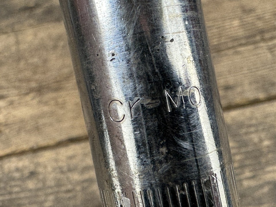 Bmx Cromo Fluted Seat Post Laid Back Vintage Old School 7/8” .875 | eBay