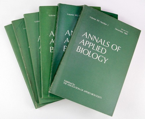 Annals of Applied Biology 1984 | eBay