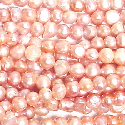 6-9MM FRESH WATER PEARL PEACH NUGGET BEADS FWP #L12 | eBay