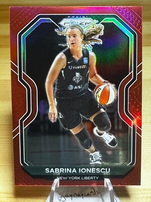 2021 Panini Prizm WNBA - Red Prizm #39 Sabrina Ionescu /299 | eBay