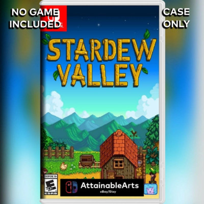 Stardew Valley: Game Case/Custom Cover (Nintendo Switch, 2017) - NO ...