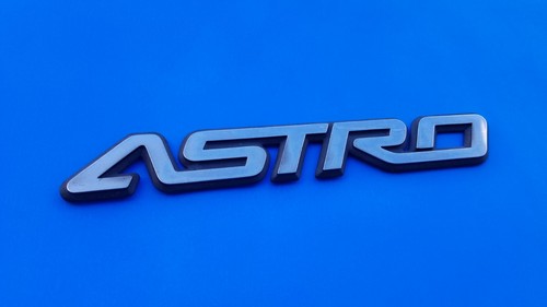 CHEVROLET ASTRO REAR SIDE CHROME EMBLEM LOGO BADGE SYMBOL NAME PLATE ...