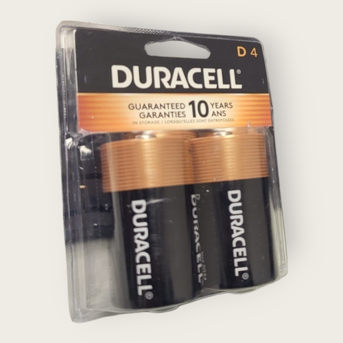 Duracell Coppertop Alkaline Size D Battery (4-Pack) - Brand New | eBay