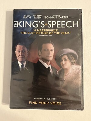 The Kings Speech (DVD, 2011). Based on a True Story. New;Sealed ...