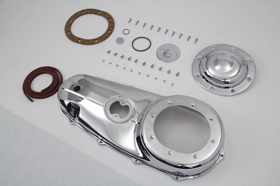 1955-1964 Harley Davidson Panhead Replica Outer Primary Cover Chrome ...