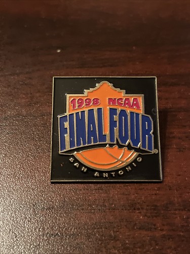 1998 NCAA College Basketball Final Four San Antonio Lapel Hat Pin | eBay