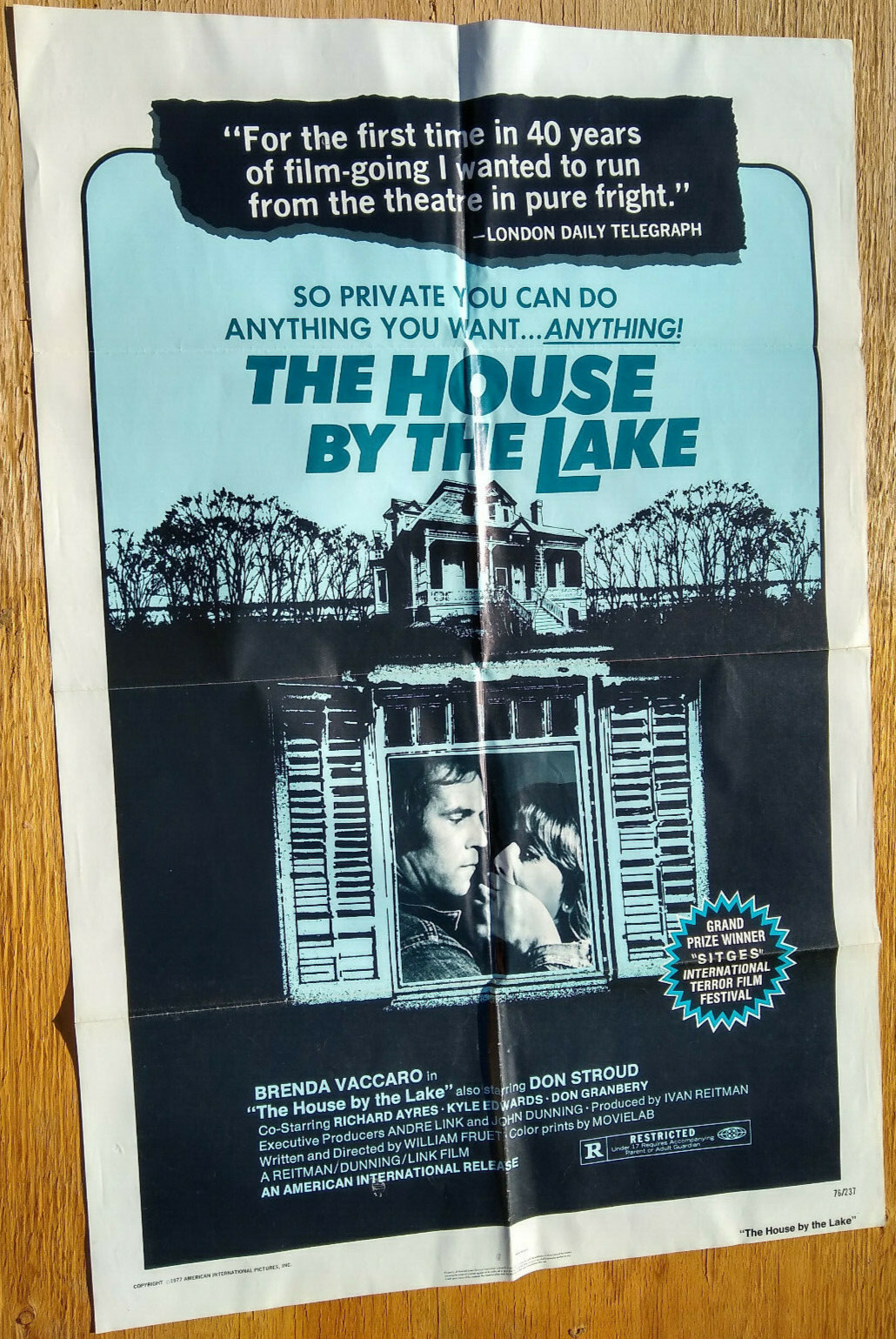 The House By The Lake Horror 27x41 Original 1 Sheet Movie Poster ...