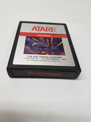 Phoenix (Atari 2600, 1982) tested working game free ship 770005006948 ...