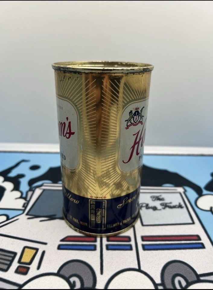 Vintage Hamm’s Beer Can 12 OZ Flat Top 1950s Steel - St. Paul Minnesota ...